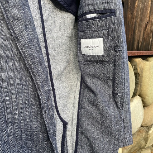 Goodfellow & Co | Jackets & Coats | 0 Cotton Denim Looking Dinner ...